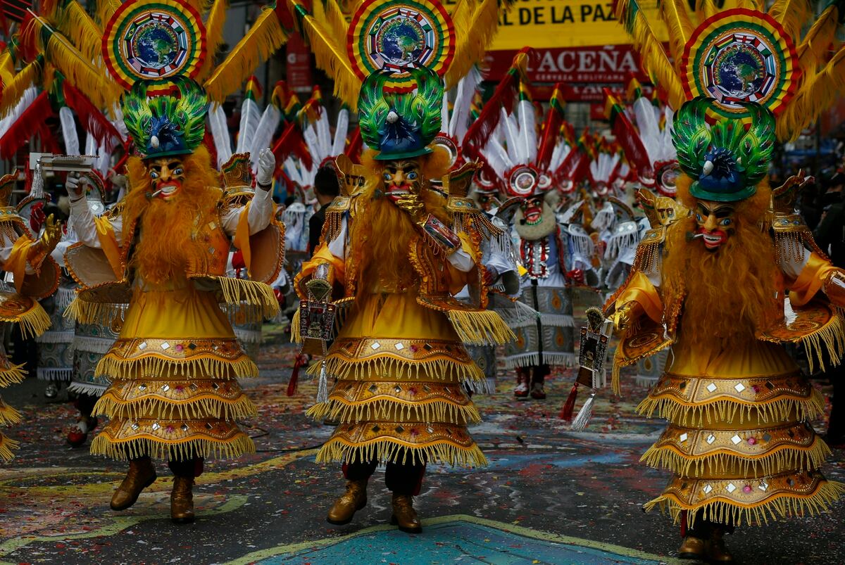 Fiesta andina en Bolivia para el Señor del Gran Poder - La Nación