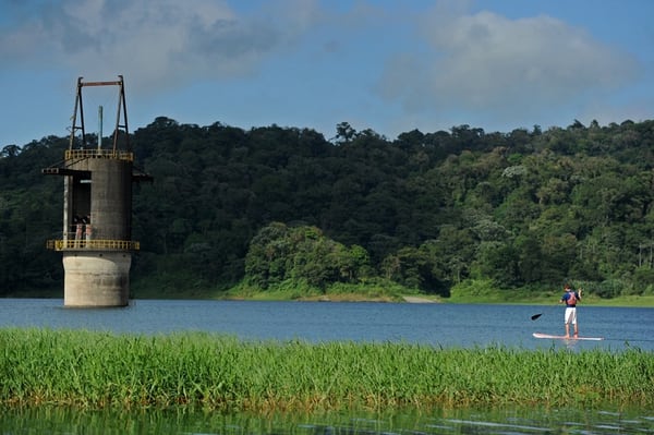 Mayor represa de Costa Rica arranca el 2014 con bajo nivel de agua - La ...