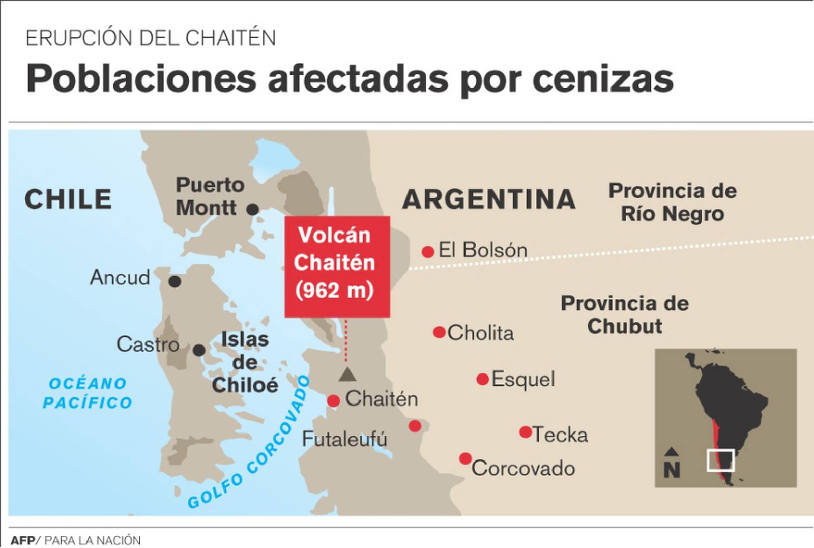 Chile eleva nivel de alerta luego de incrementarse erupción volcánica ...