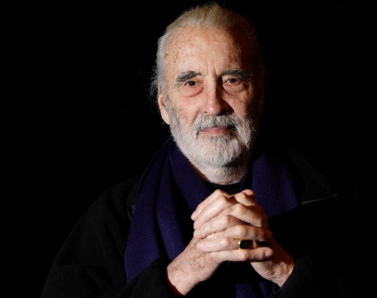 Personalidades lamentan la muerte de Sir Christopher Lee - La Nación
