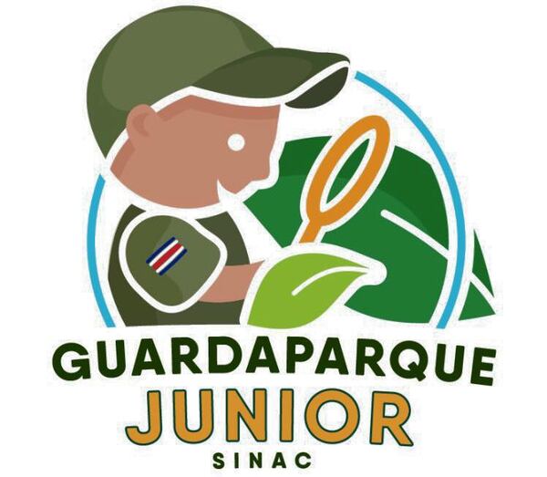 Niños y jóvenes se colocan la insignia de guardaparques - La Nación