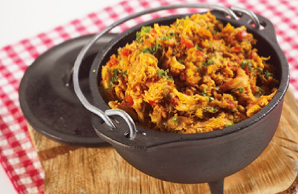 Picadillo de papaya con pollo - La Nación