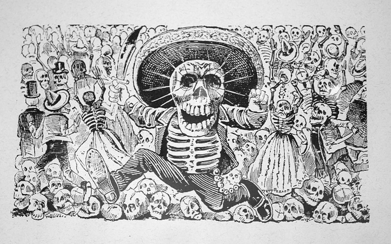 México rinde homenaje al artista José Guadalupe Posada creador de la ...