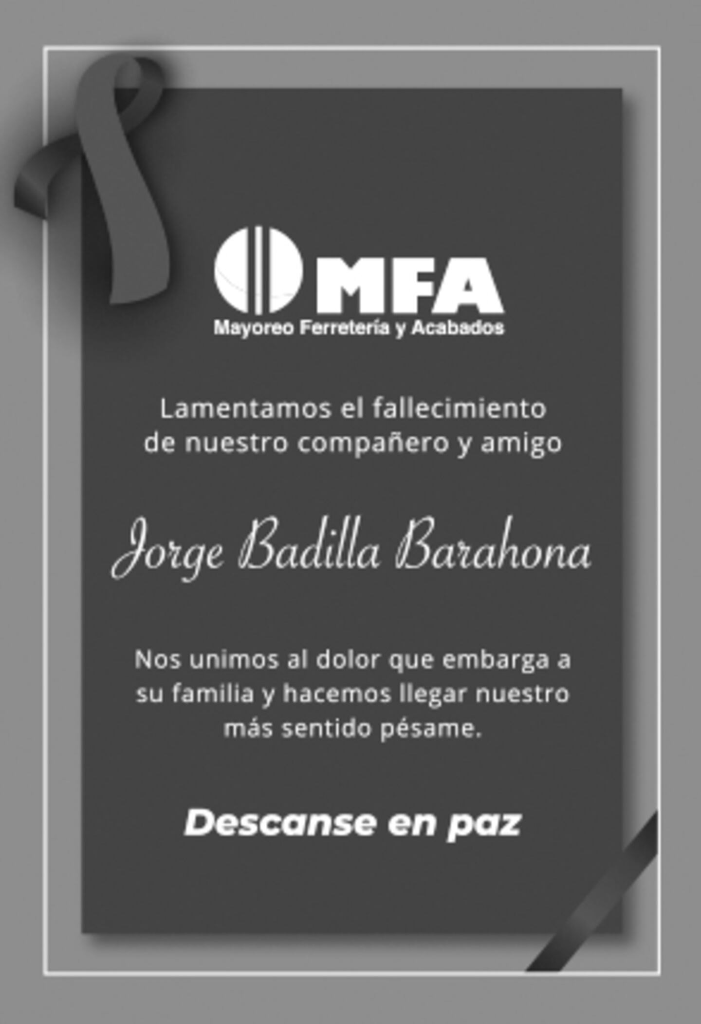 Jorge Badilla Barahona | La Nación