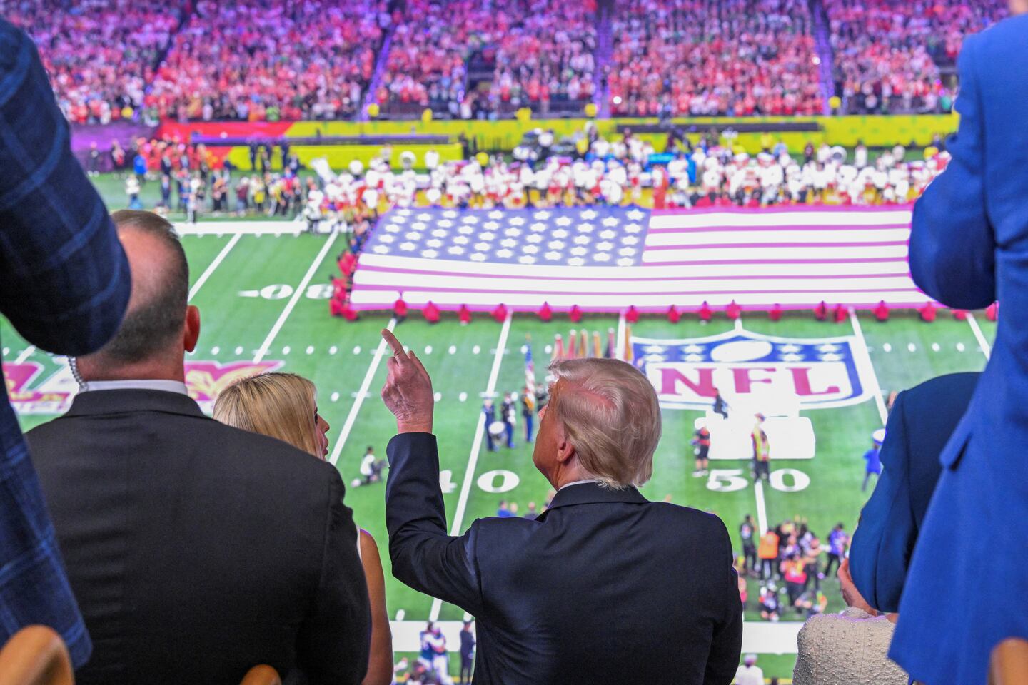 Super Bowl 2025: Donald Trump marcó un hito en la historia de las ...