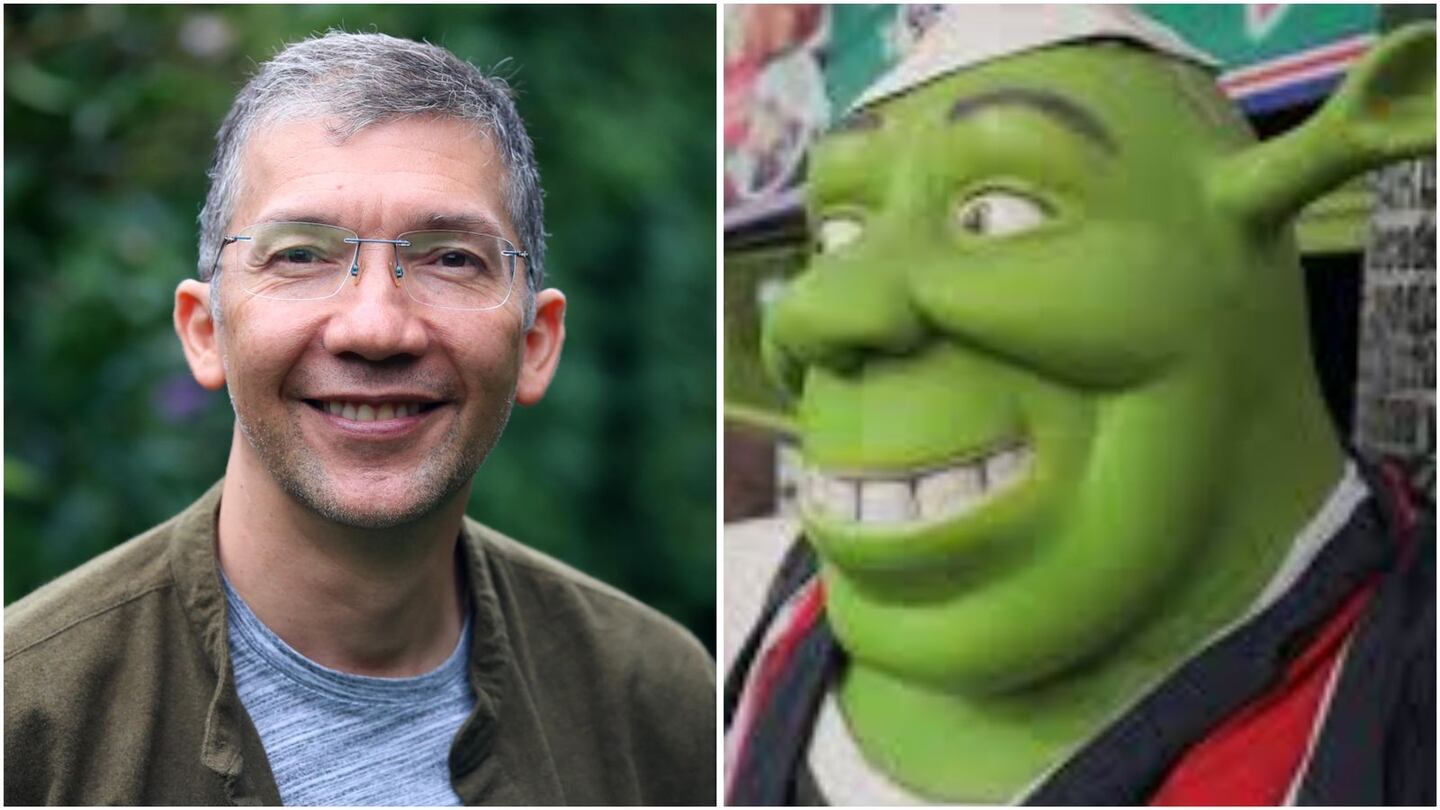 Shrek Tico ‘quiere una foto con Édgar Silva’ y el periodista le ...