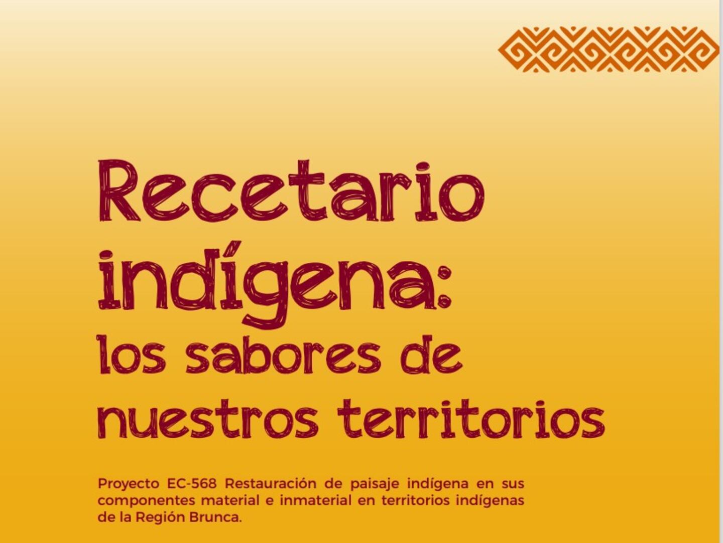 ¿Quiere aprender a hacer chicha o sopa de machaca? Indígenas bruncas ...