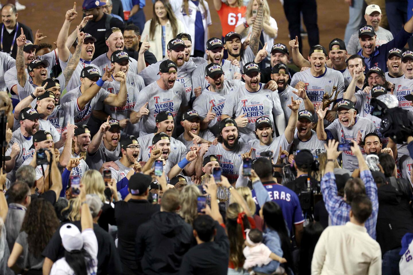 Histórica victoria: Rangers de Texas ganaron su primer título de la ...