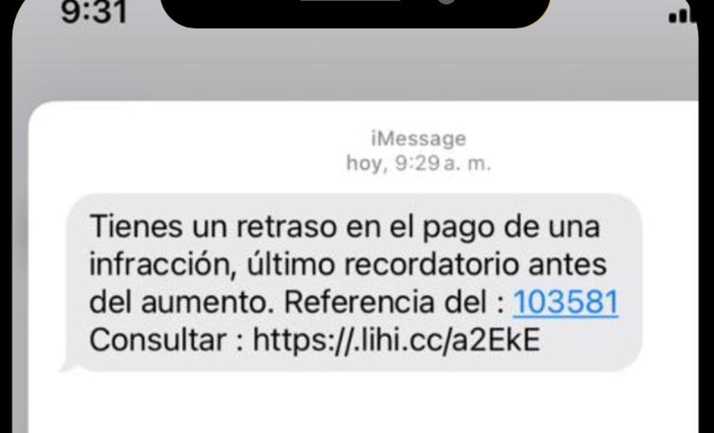 ¿Recibió un mensaje sobre multas pendientes? Cosevi alerta de nueva ...