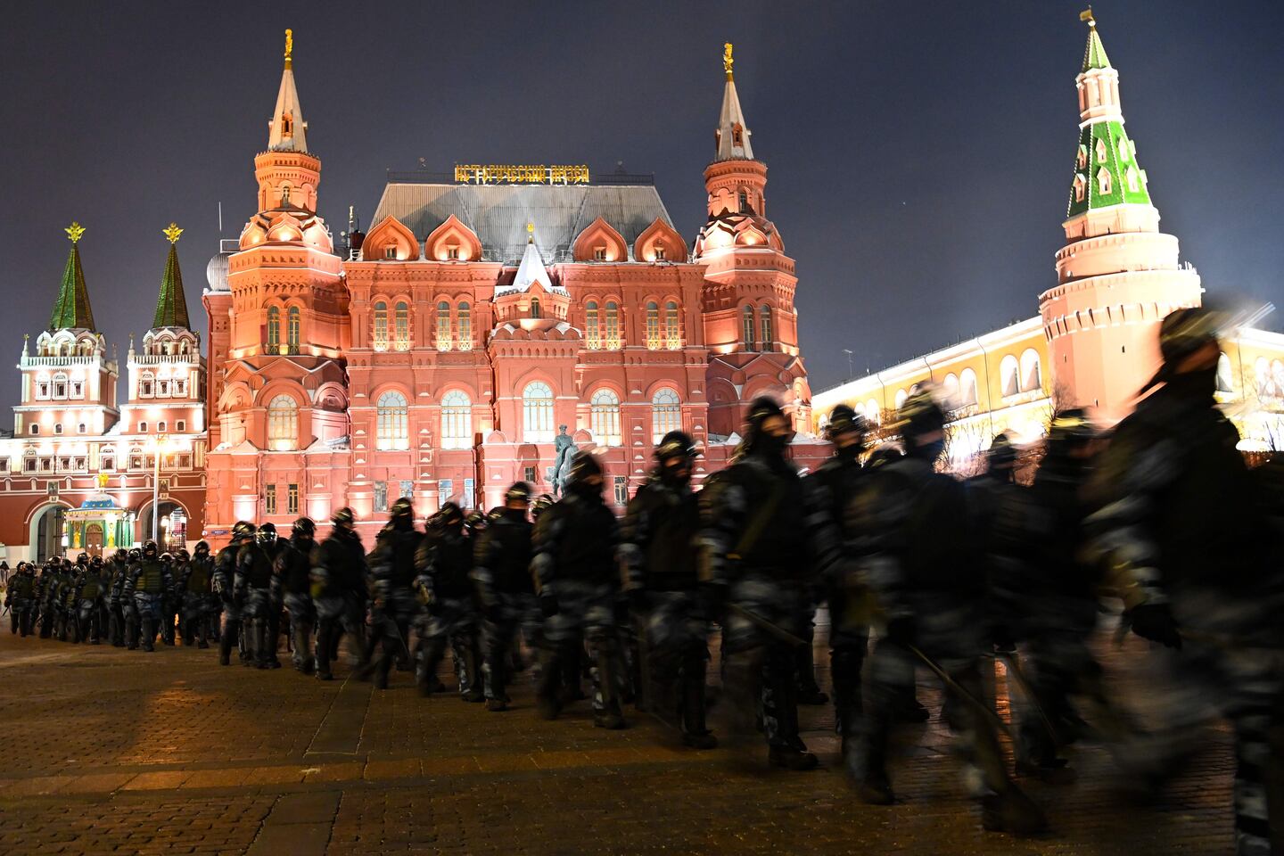 Rusia defiende represión contra quienes exigen la libertad del opositor ...