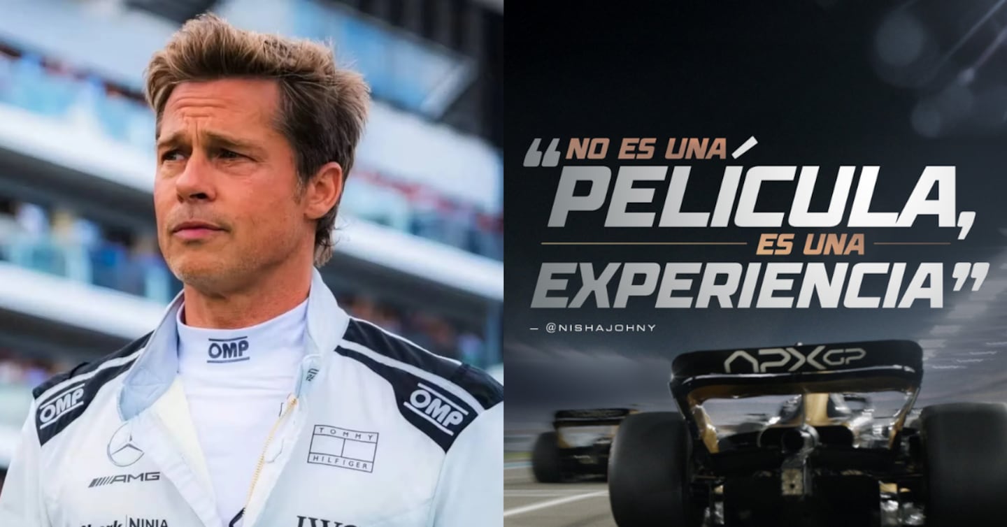 ‘F1′: Se estrena la película donde Brad Pitt conduce sin dobles y sin ...