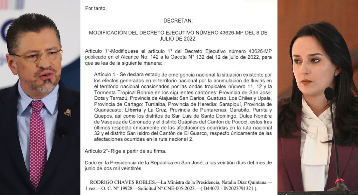 Decreto incluyó reparación de emergencia en aeropuerto un año después ...