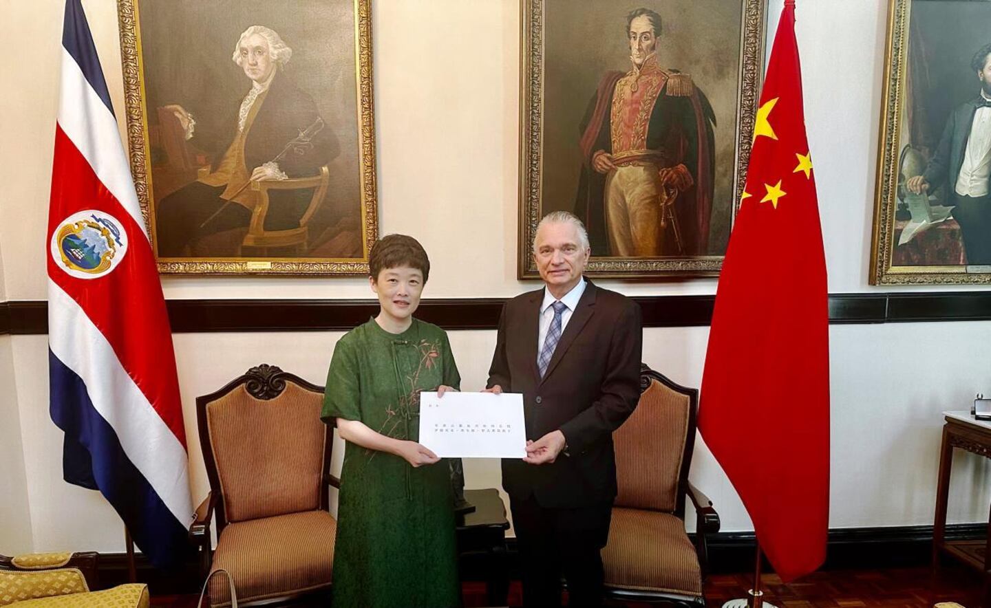 China nombra nueva embajadora en Costa Rica | La Nación