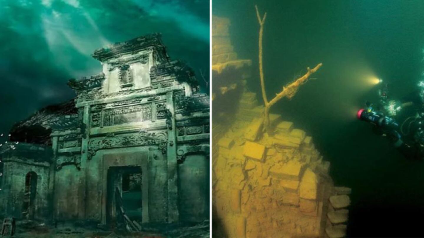 Shi Cheng: La misteriosa ciudad submarina de más de 700 años en China ...