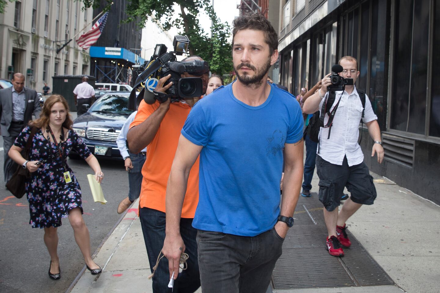 Actor de 'Transformers', Shia LaBeouf, fue puesto en libertad | La Nación