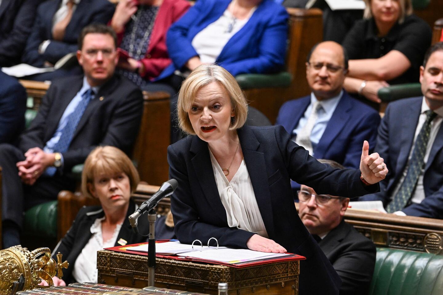 Liz Truss dice que es una ‘luchadora que no abandona’, ante pedidos de ...