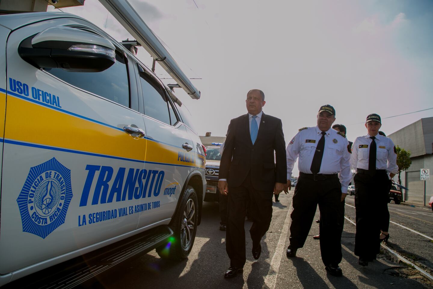 Luis Guillermo Solís: 'Me daría un 75' en infraestructura vial | La Nación