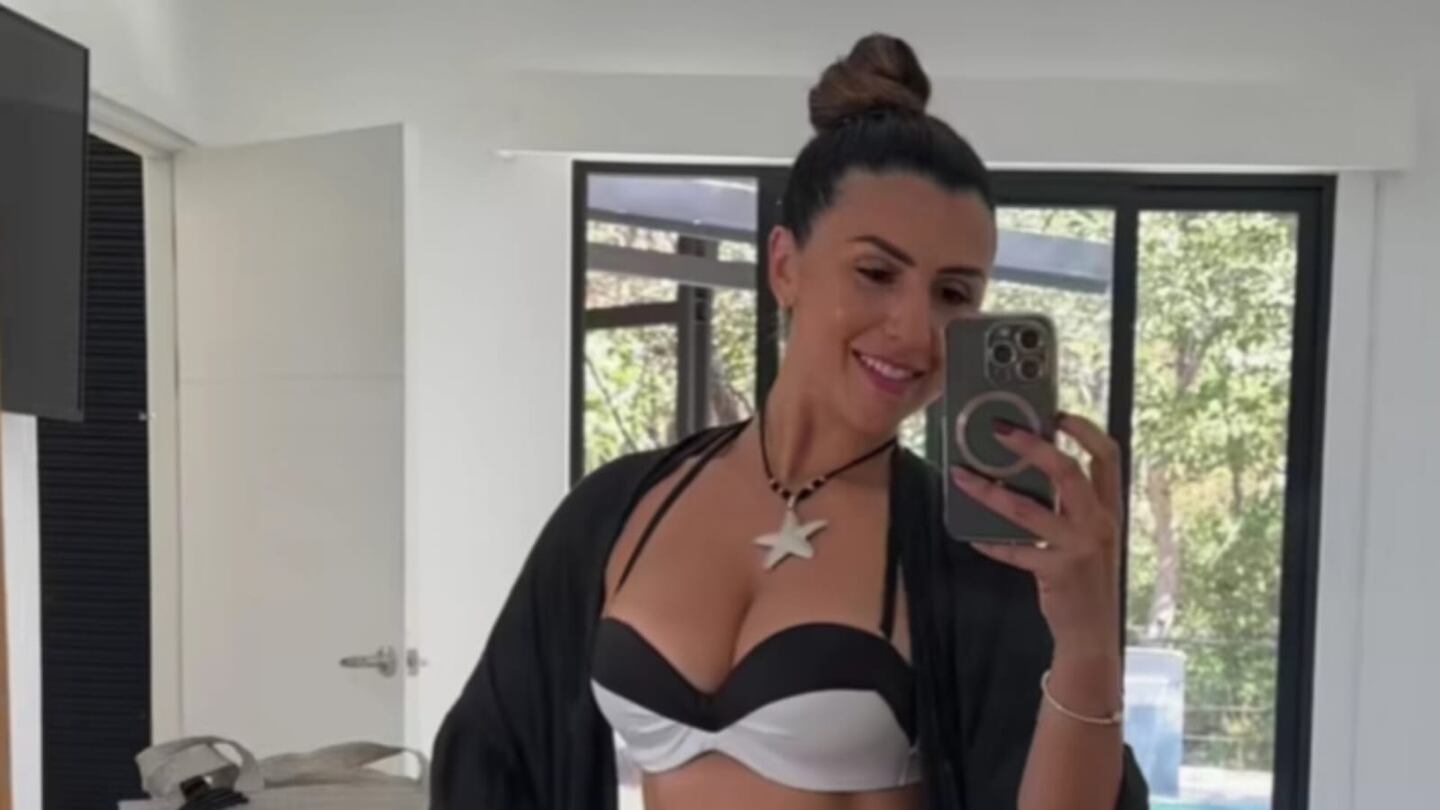 (Video) Nicole Aldana deslumbró a sus fans con un elegante vestido de baño | La Nación