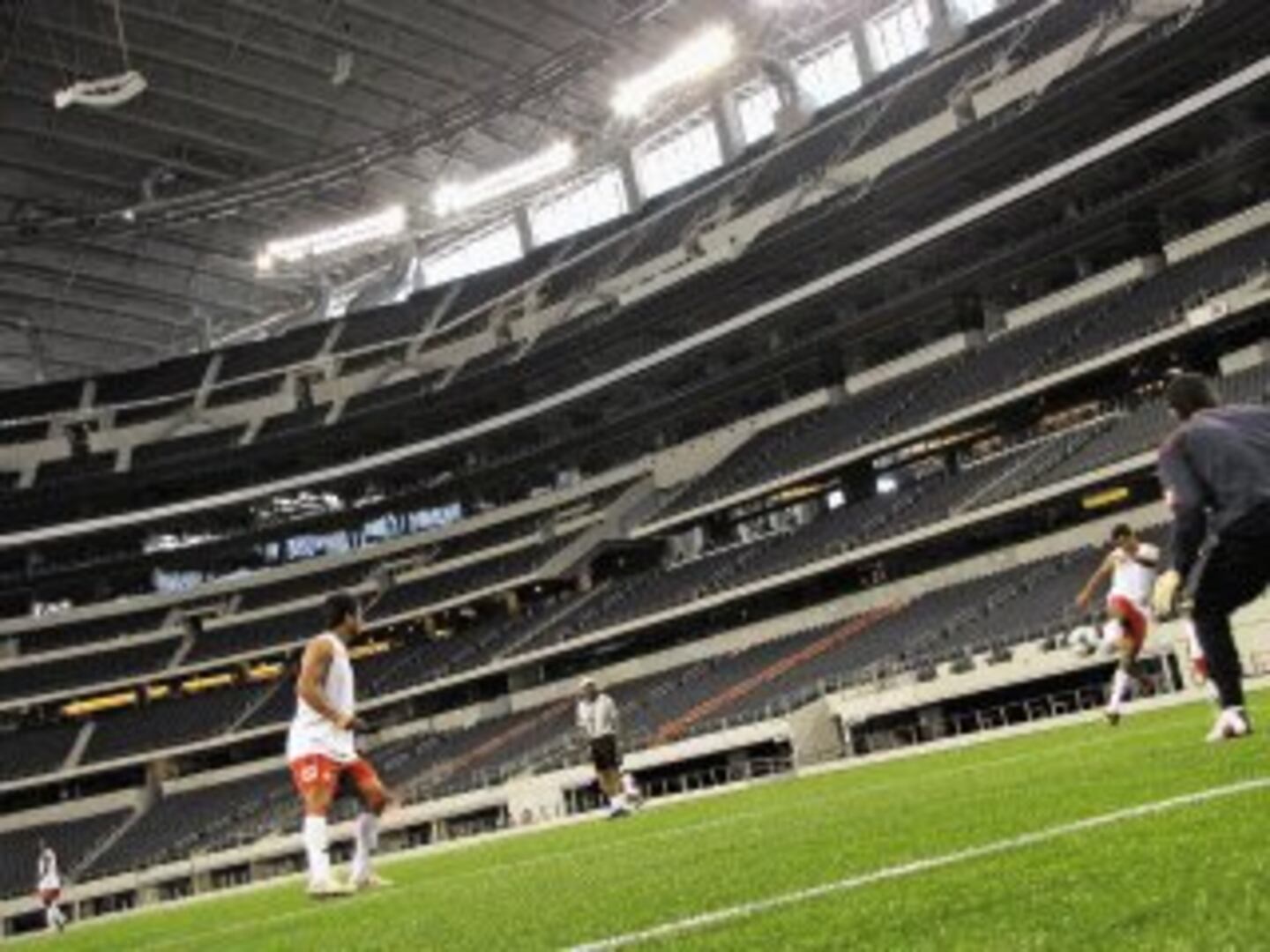 Tricolor ya se entrenó en estadio de Dallas | La Nación