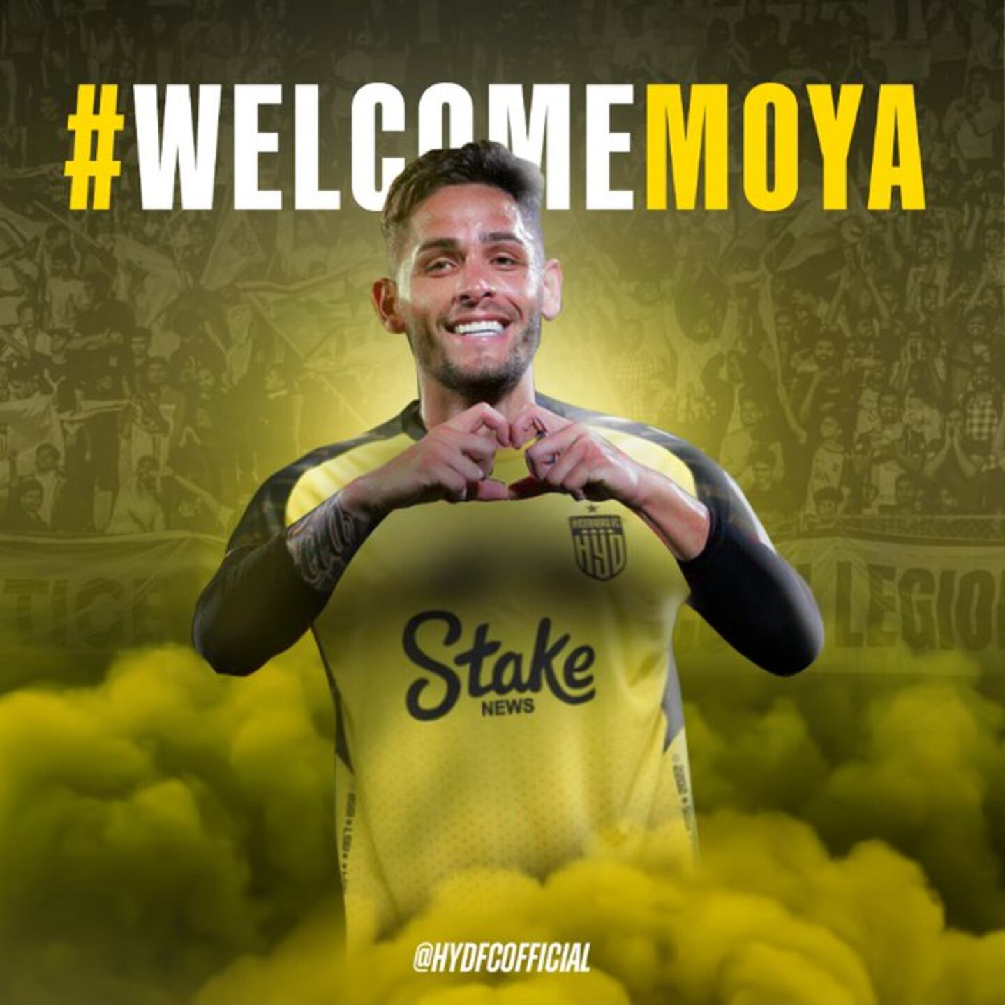 Vea cómo presentaron a Jonathan Moya en su nuevo equipo | La Nación