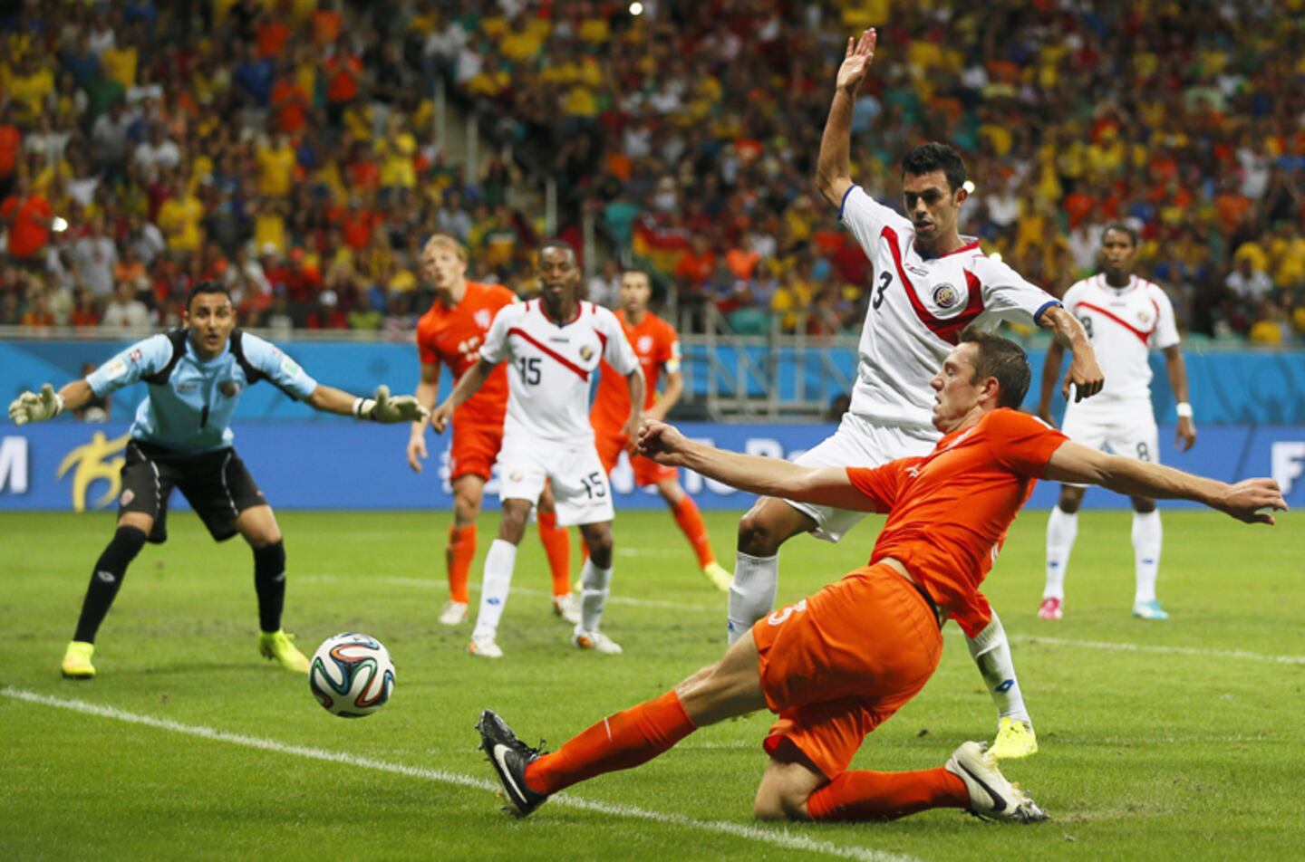 Selección de Costa Rica provocó 41 fueras de juego, una cifra abismal ...