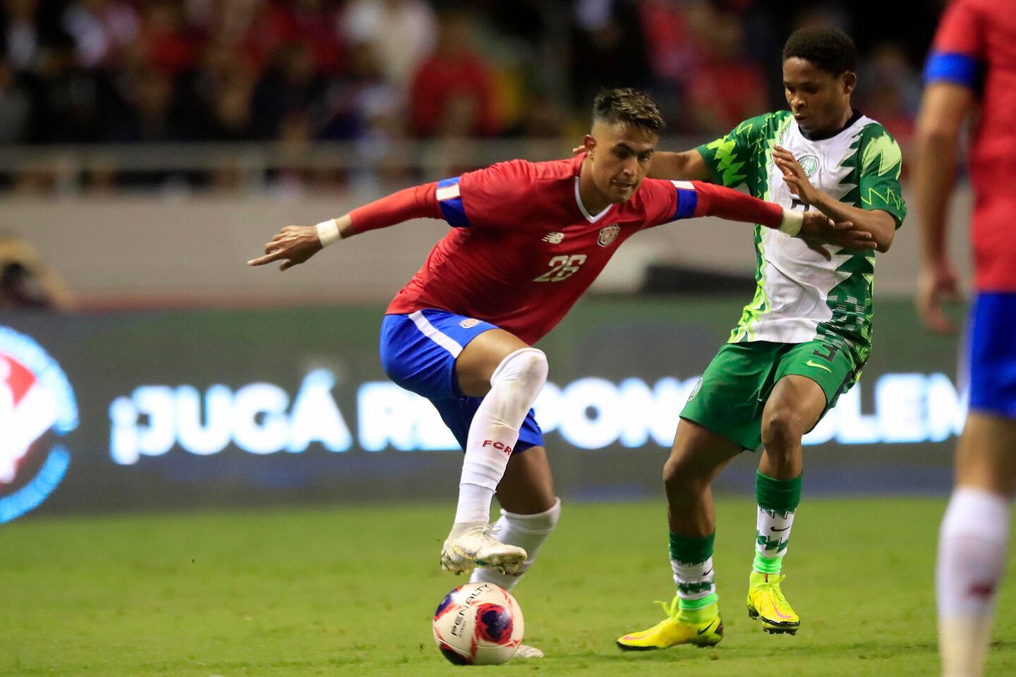 Novatos de Costa Rica fueron todo corazón, ansiedad y atrevimiento ante Nigeria | La Nación