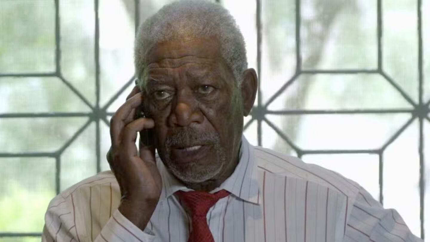 Cómo Morgan Freeman terminó participando en una película que solo ...