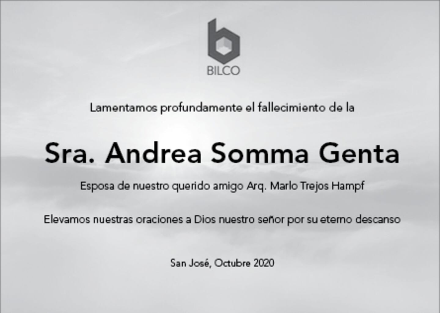 Sra. Andrea Somma Genta | La Nación