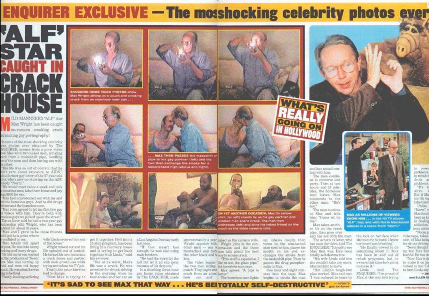 Fantasmas de Max Wright, de la serie ‘Alf’, reviven sus adicciones | La ...