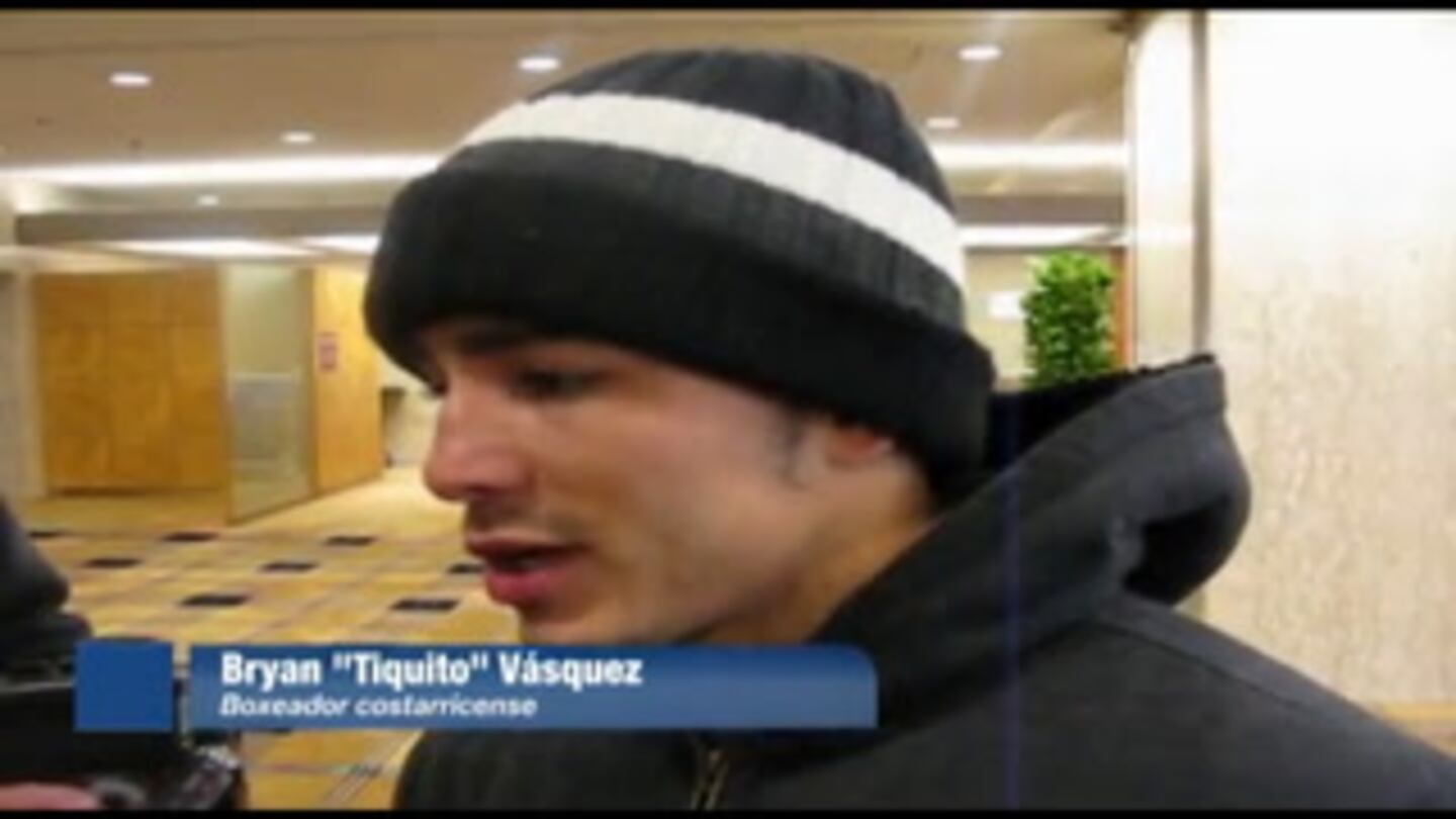 Bryan Vásquez habla de cómo se siente a pocos días de la pelea | La Nación