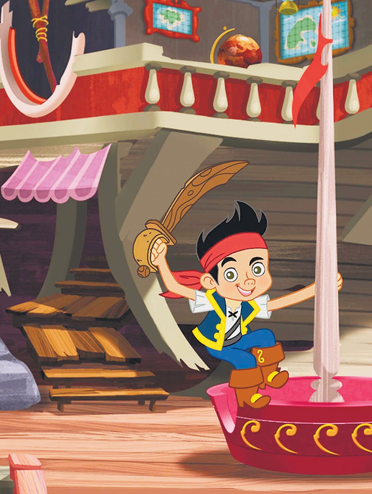 El pirata Jake inicia un viaje a ‘Nunca Jamás’ - La Nación